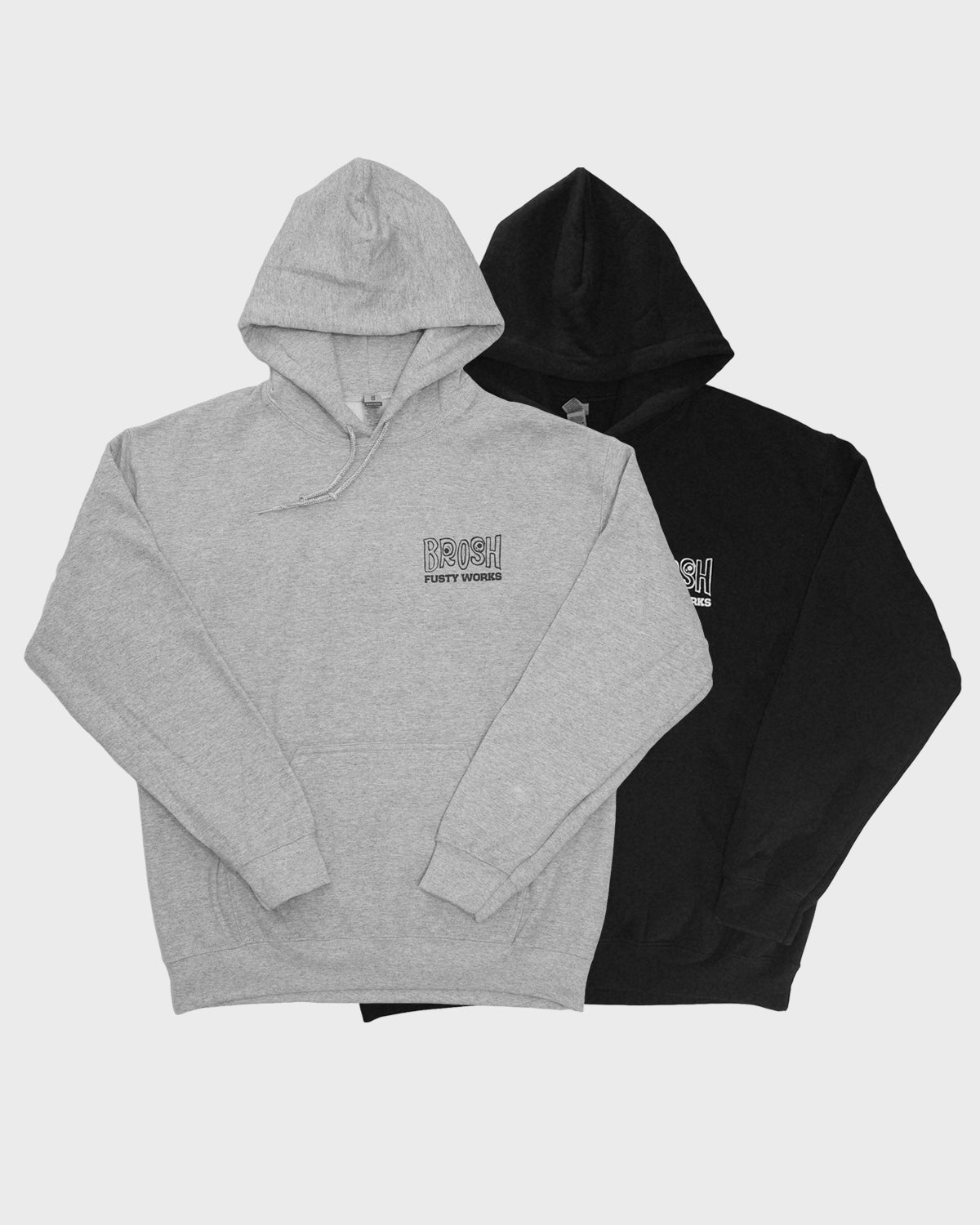 BROSH × FUSTY WORKS HOODIE